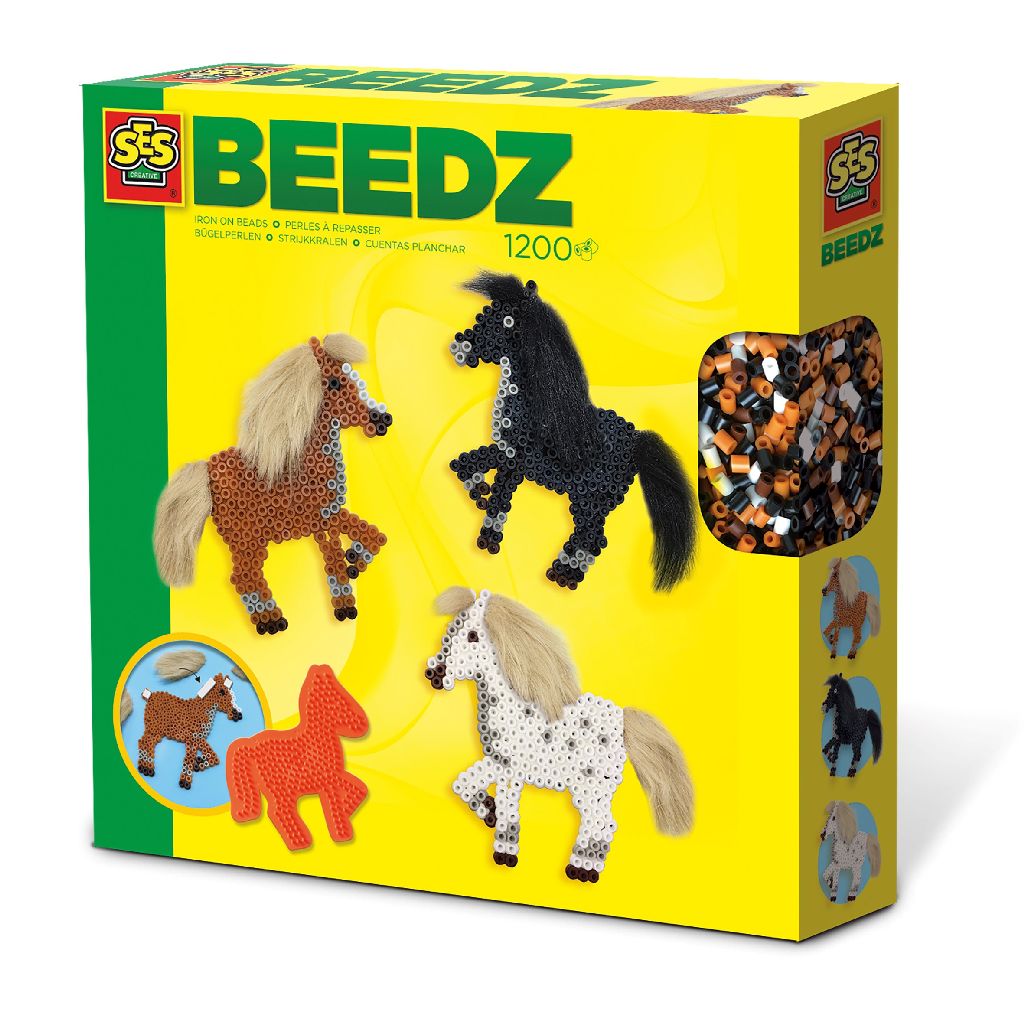 Beedz Iron-on Beads Fextir Hestar Perlusett | Nordic Games