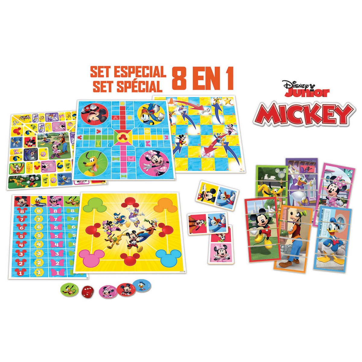 Set 8in1 Mickey Mouse | Nordic Games